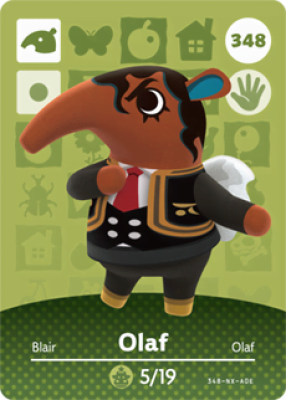 Olaf - Animal Crossing Wiki
